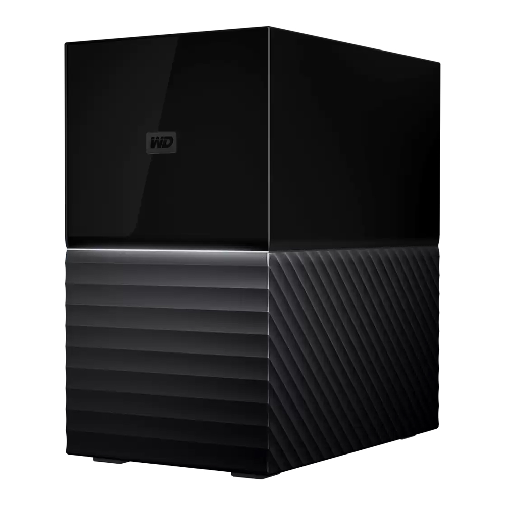 28 TB EXTERNAL HDD (ฮาร์ดดิสก์ภายนอก) WD MY BOOK DUO (WDBFBE0280JBK)
