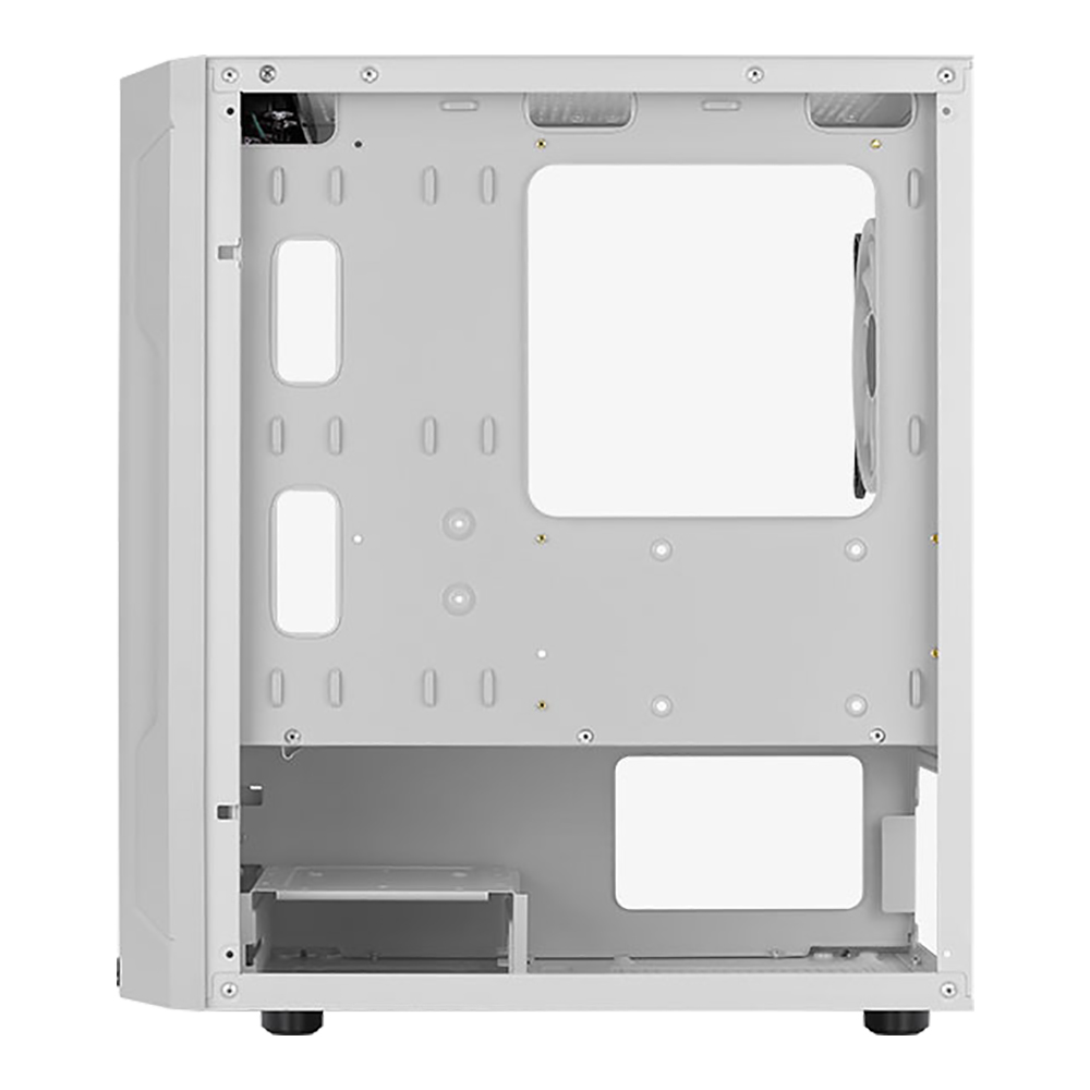 CASE (เคส) AEROCOOL TRINITY MINI WHITE (TRINITY MINI-G-BK-V3) (MICRO-ATX)