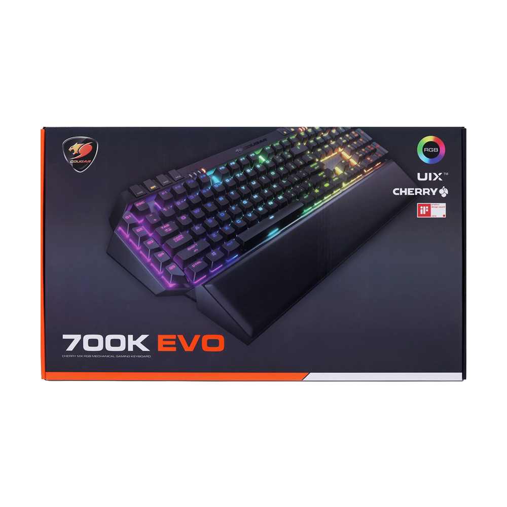 KEYBOARD (คีย์บอร์ด) COUGAR 700K EVO (CHERRY MX RED) (RGB LED) (EN ...