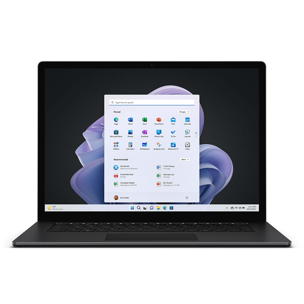 NOTEBOOK (โน้ตบุ๊ค) MICROSOFT SURFACE LAPTOP 5 15 INCH i7/16/512 (BLACK)