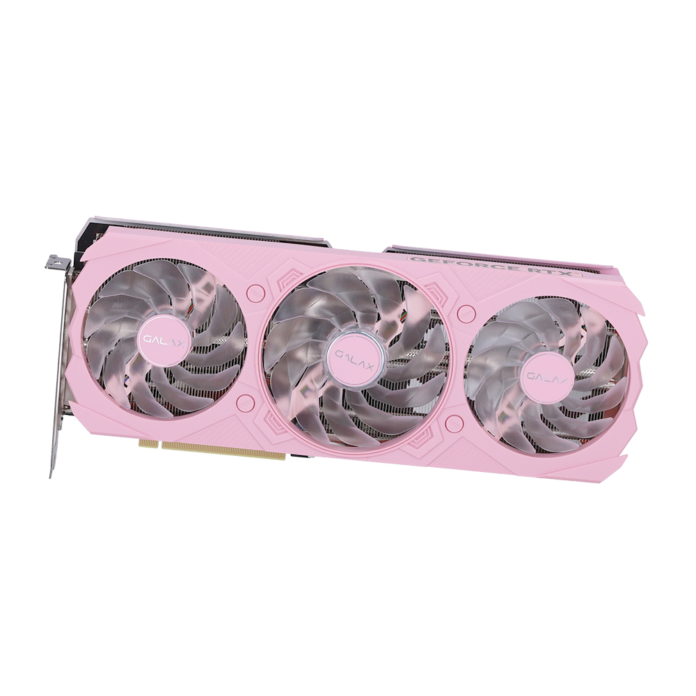 VGA (การ์ดแสดงผล) GALAX GEFORCE RTX 4070 EX GAMER PINK - 12GB GDDR6X