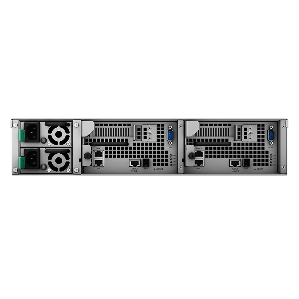 NAS (อุปกรณ์จัดเก็บข้อมูลบนเครือข่าย) SYNOLOGY 12-BAY DUAL CONTROLLER ...