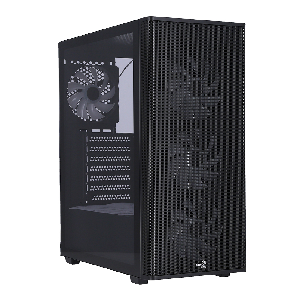 CASE (เคส) AEROCOOL DESIGNER (BLACK) (ATX) (DESIGNER-G-BK-V2)