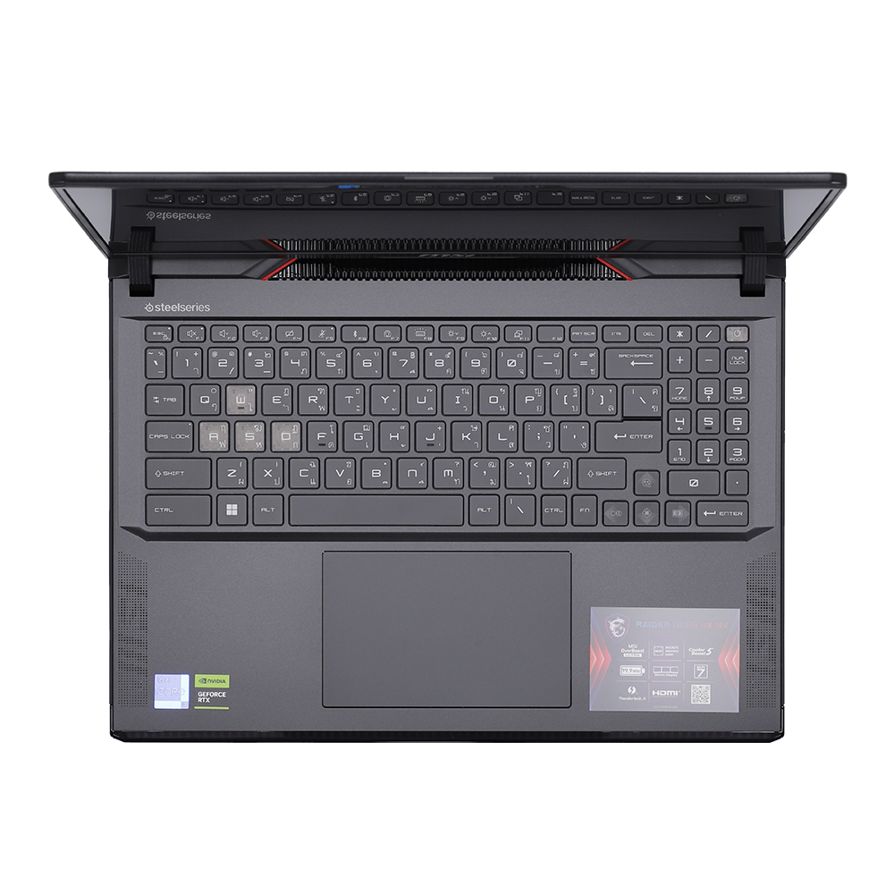 NOTEBOOK (โน้ตบุ๊ค) MSI RAIDER GE68 HX 14VGG-251TH (CORE BLACK)