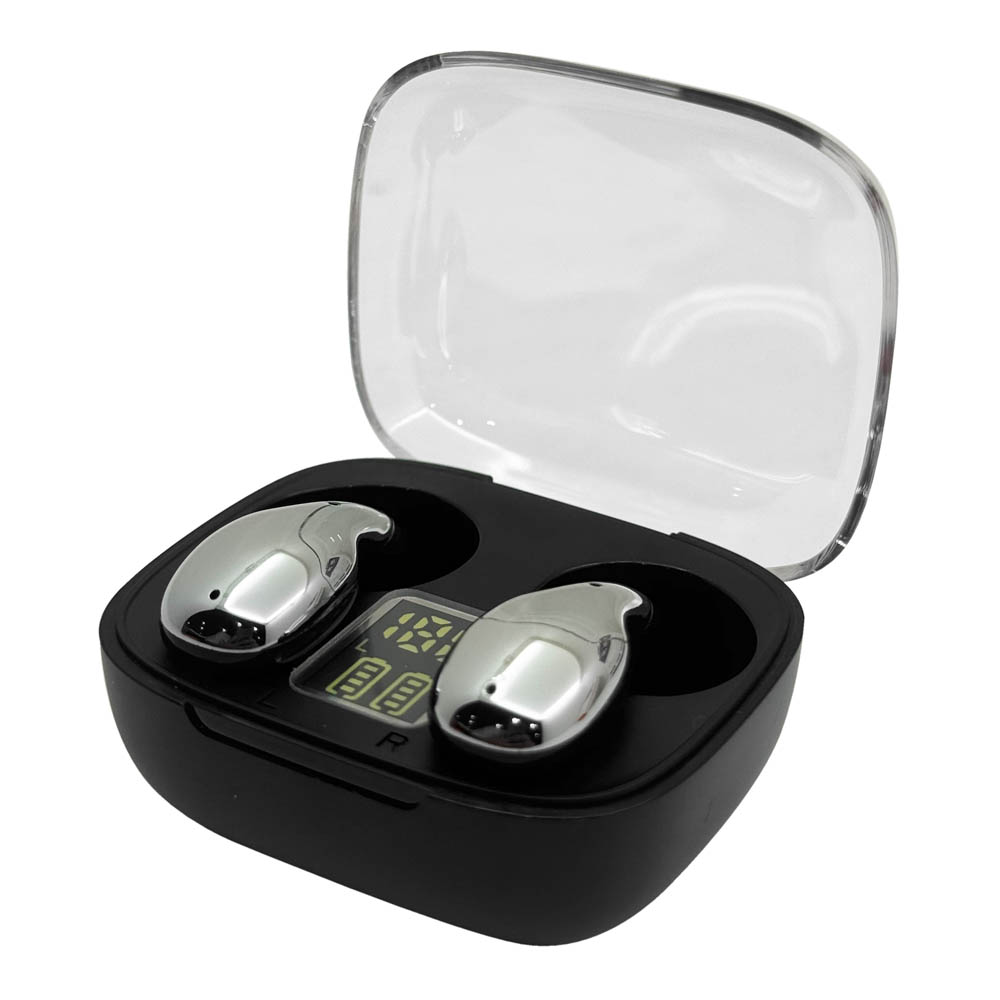 TRUE WIRELESS HEADPHONE (หูฟังทรูไวร์เลส) D-POWER BT-23 - BLACK