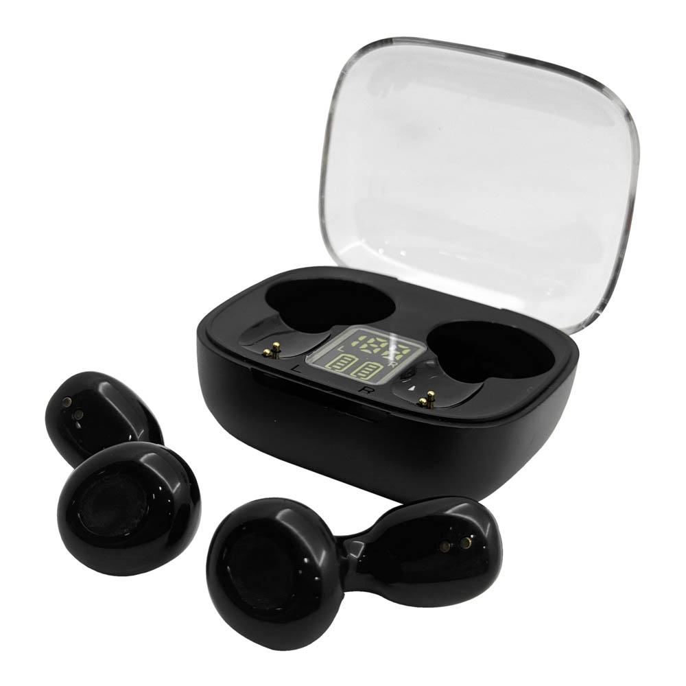 TRUE WIRELESS HEADPHONE (หูฟังทรูไวร์เลส) D-POWER BT-23 - BLACK