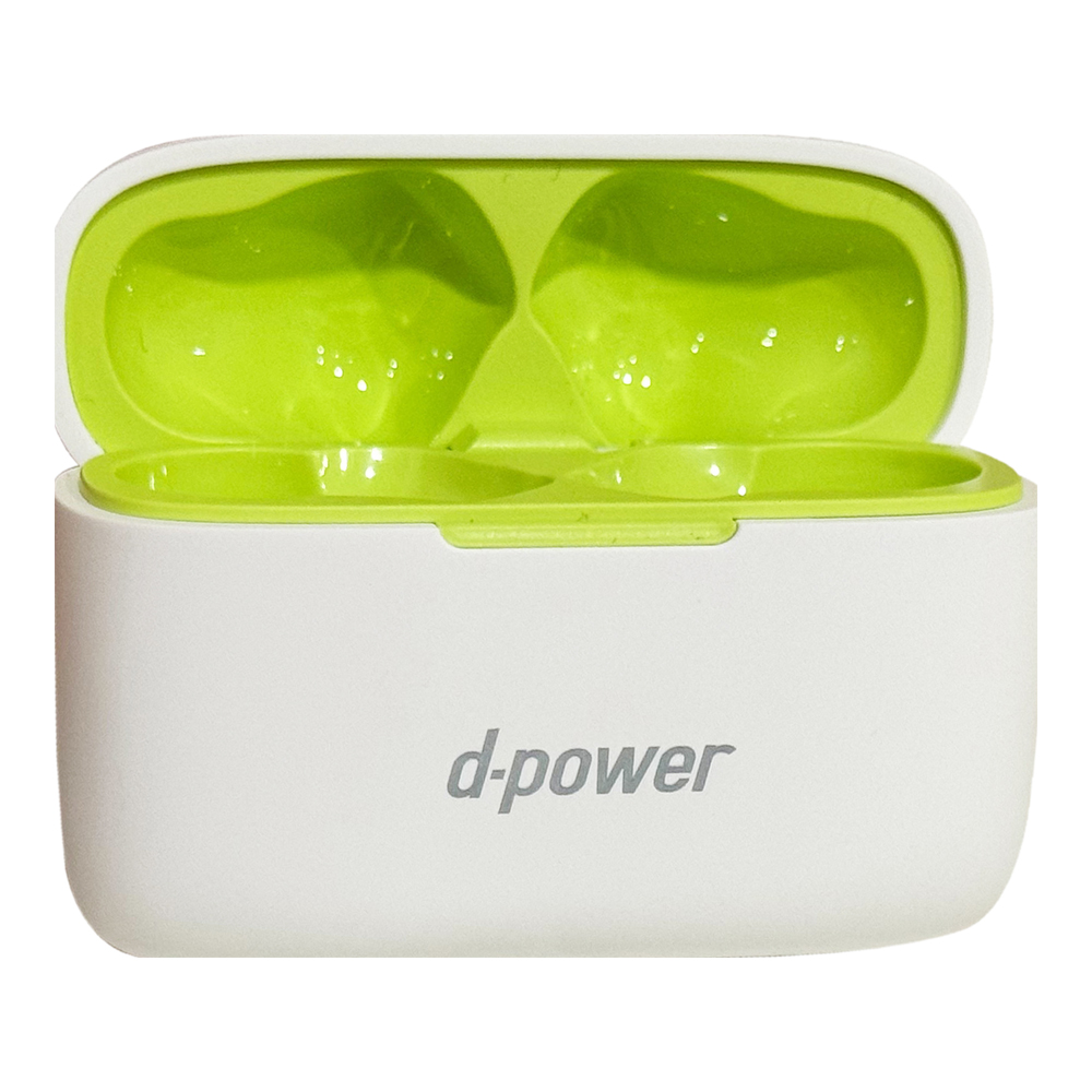 TRUE WIRELESS HEADPHONE (หูฟังทรูไวร์เลส) D-POWER BT-25 - WHITE