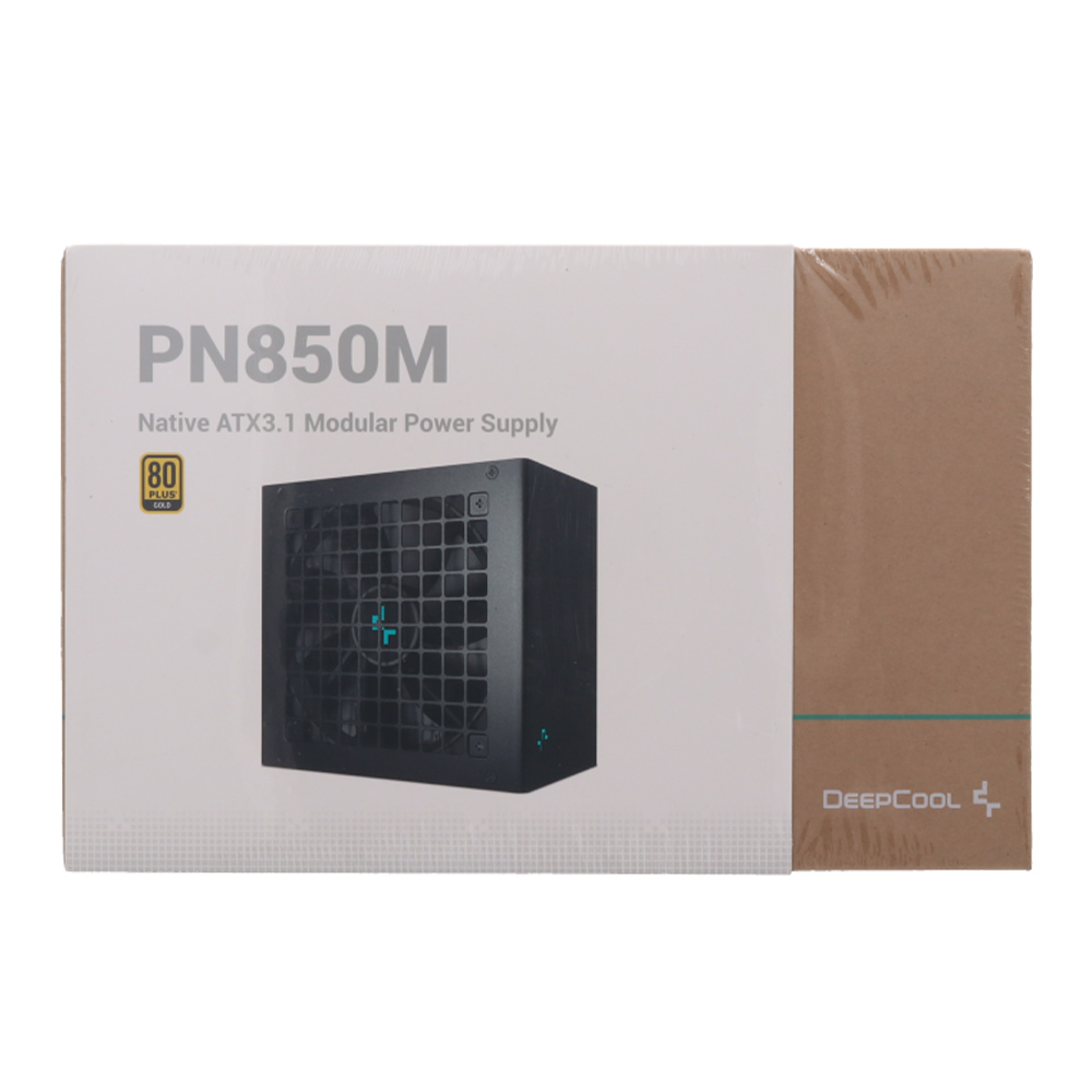 POWER SUPPLY (อุปกรณ์จ่ายไฟ) DEEPCOOL PN850M - 850W 80 PLUS GOLD BLACK ATX