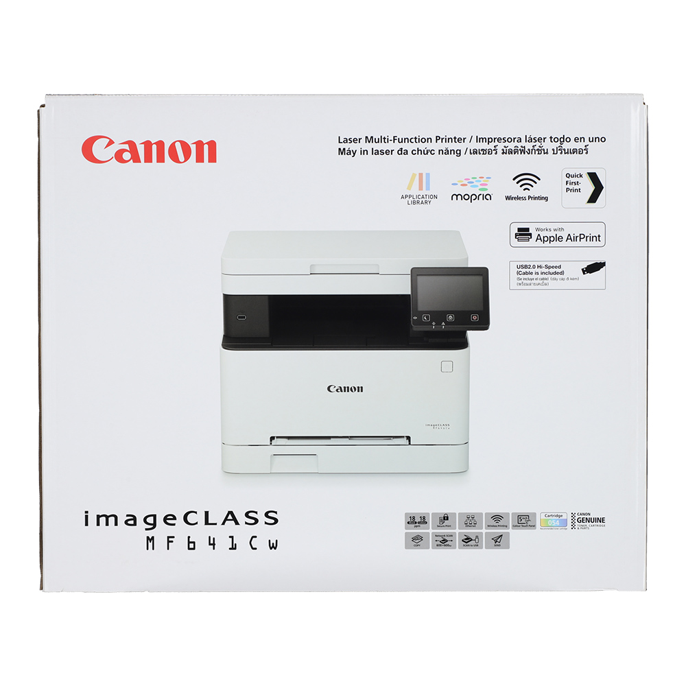 COLOR LASER PRINTER (เครื่องพิมพ์เลเซอร์สี) CANON IMAGECLASS MF641CW