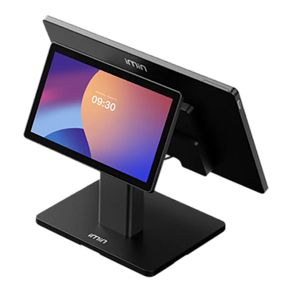 DESKTOP POS (เครื่องพีโอเอสแบบตั้งโต๊ะ) IMIN SWAN 2 - DUAL DISPLAY FULL ...