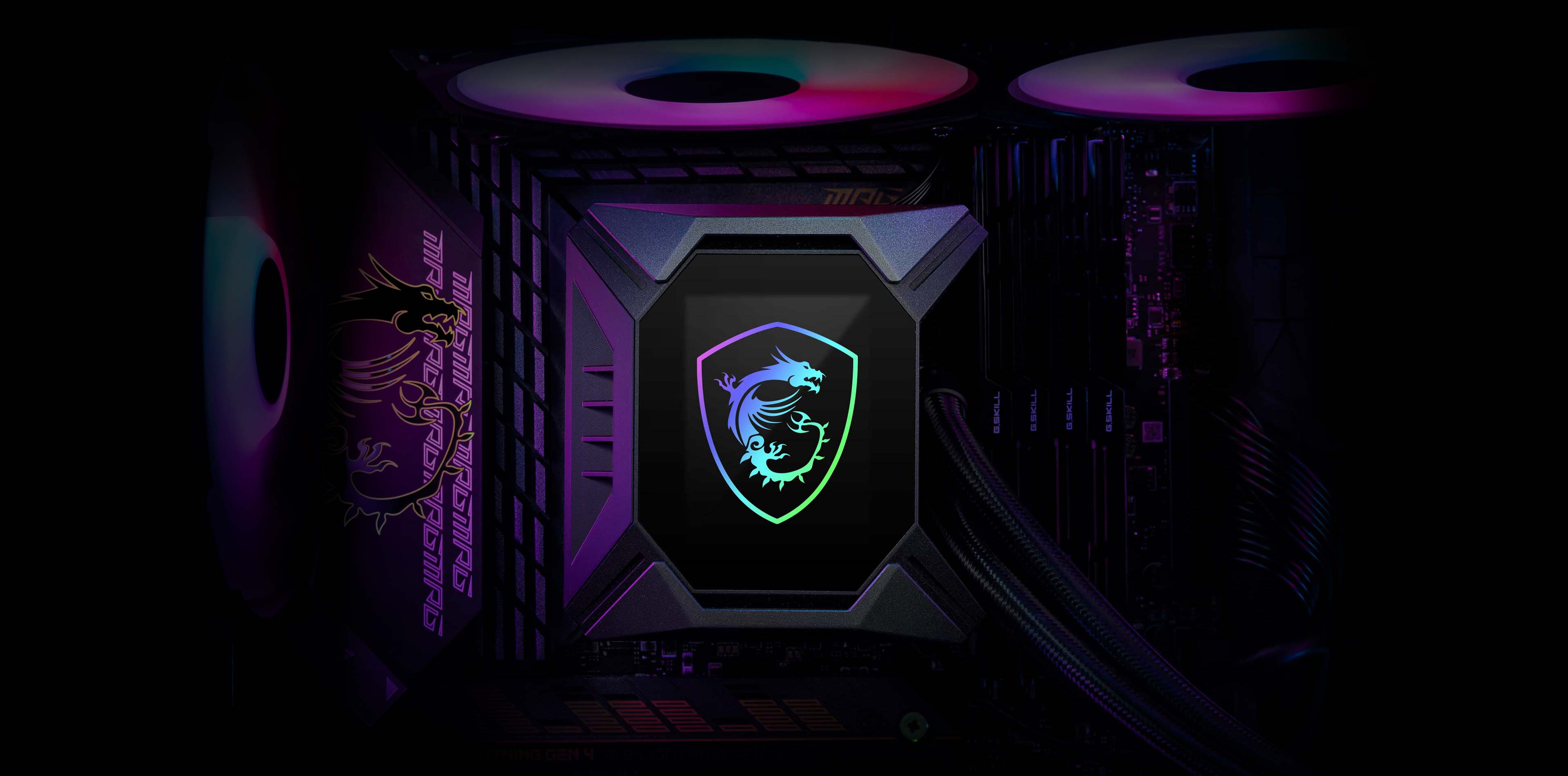 CPU LIQUID COOLER (ระบบระบายความร้อนด้วยน้ำ) MSI MPG CORELIQUID K240